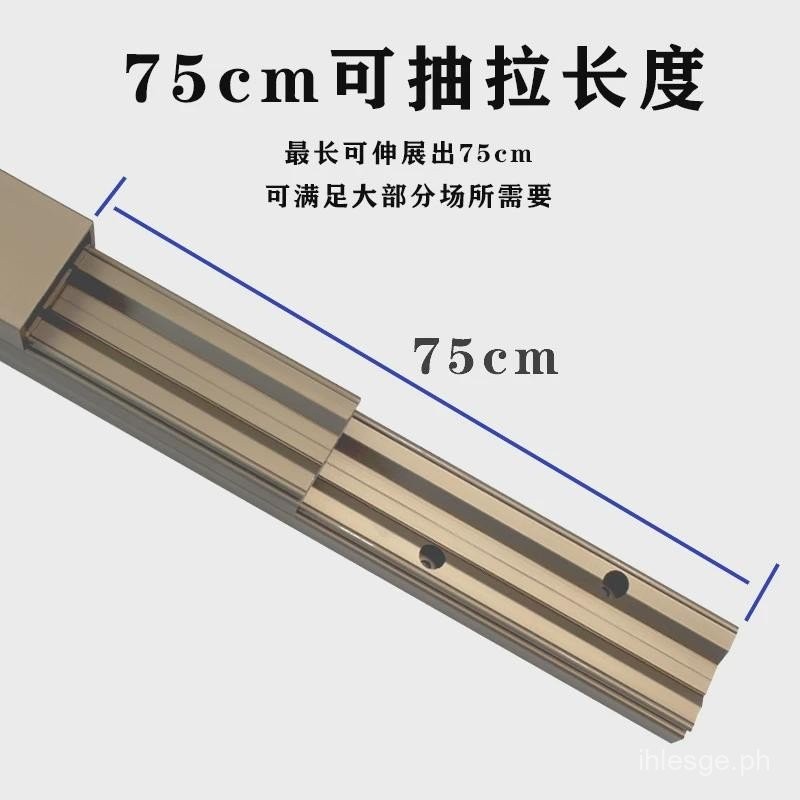 Flat Pull-Out Extendable Desk Table Top Sliding Track Bay Window Push ...