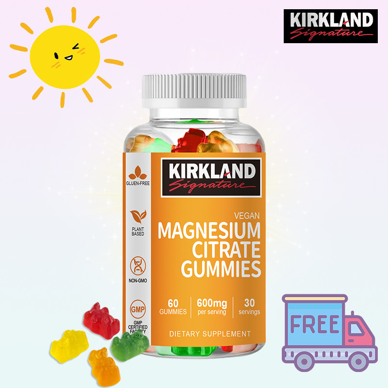 KIRK--LAND Magnesium Gummies May Support the Nervous System, Sleep ...