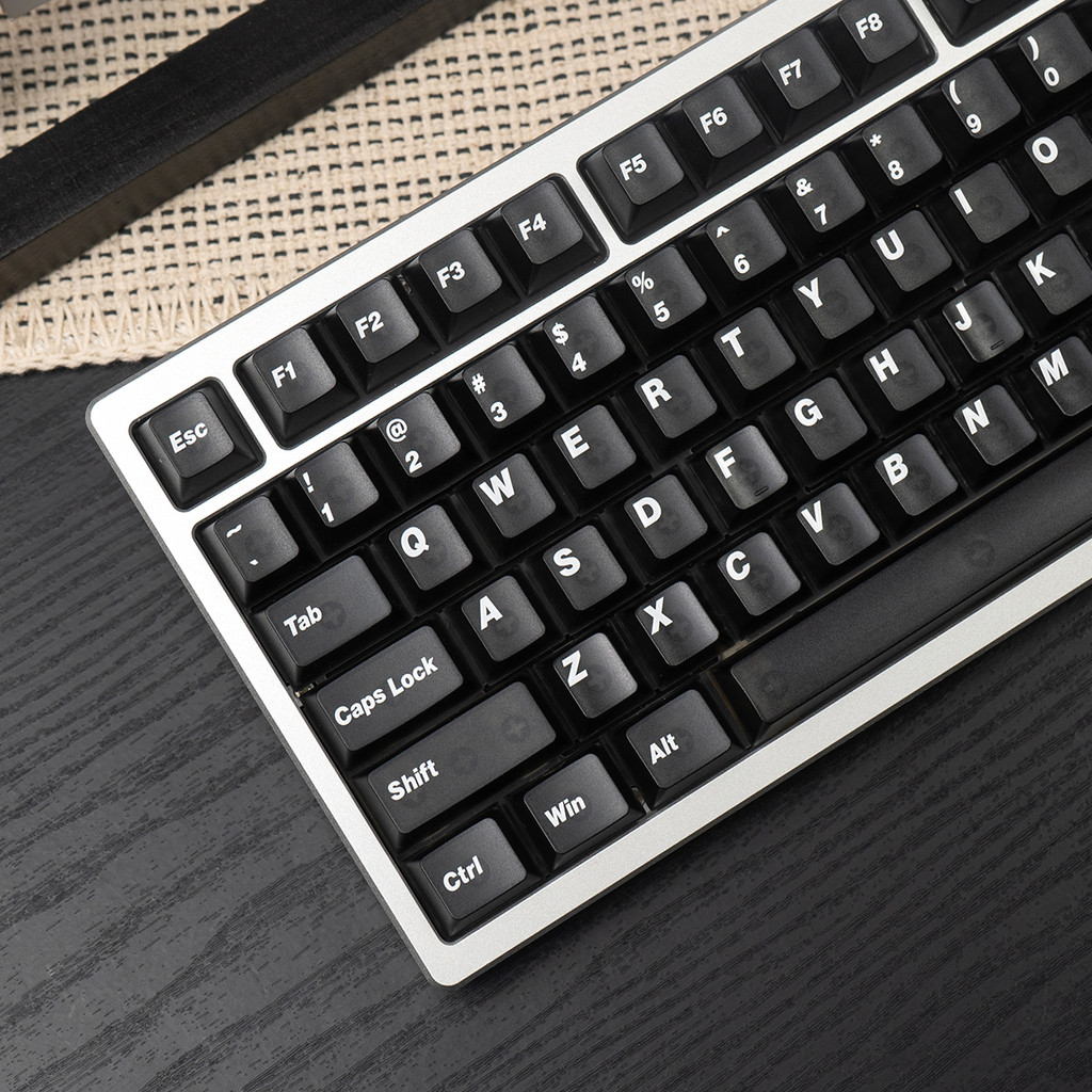 Yongqiu Frosted keycaps Foggy transparent Big font cherry profile ...