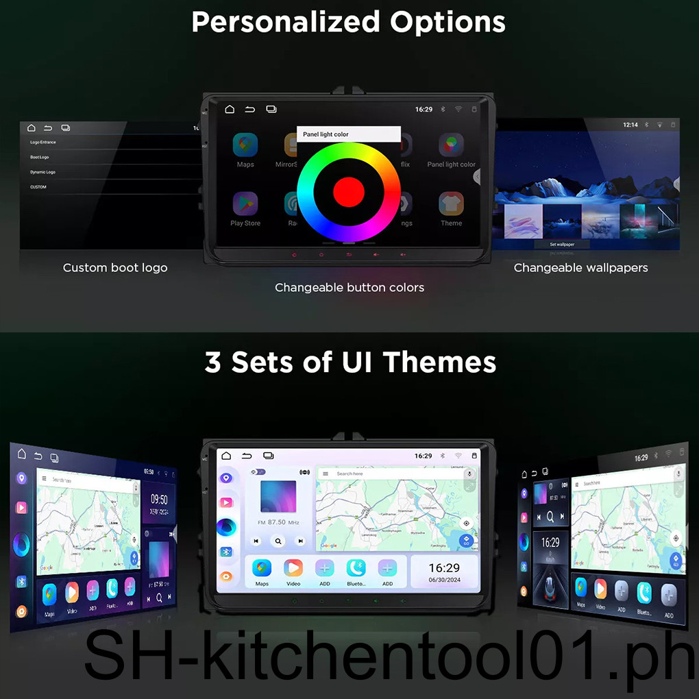Car S Multimedia Capabilities With Android Radio Car Play Black | Shopee Philippines