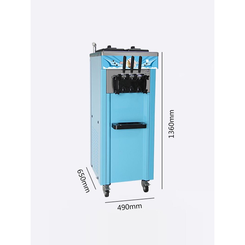 Dongbei Haole Ice Cream Machine Mixing Rod Cool Snow Source Power ...