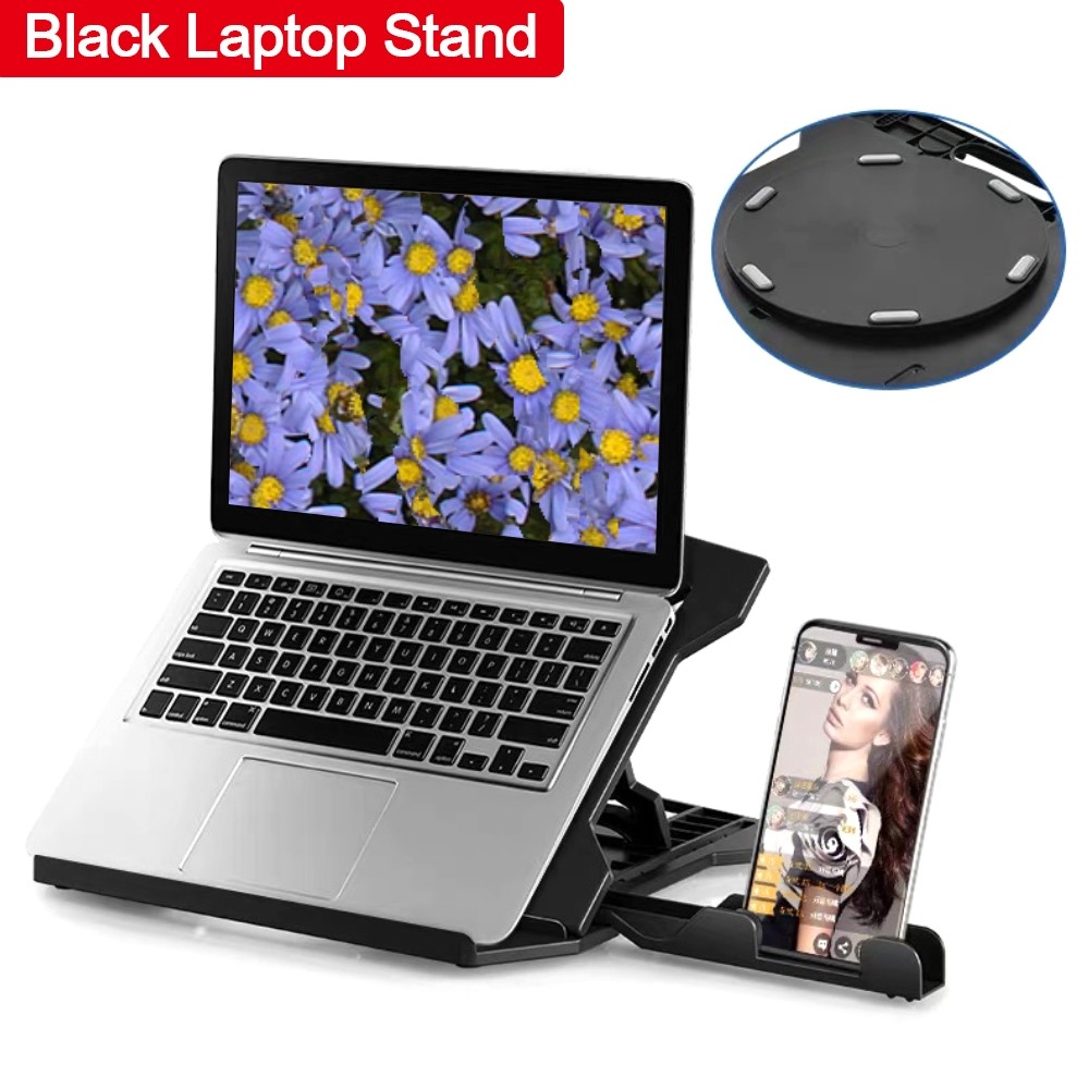 Portable Adjustable Laptop Stand Multi-Angle Swivel Stand Mobile Phone ...