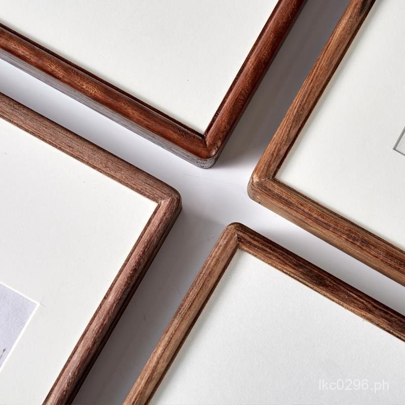 Narrow Border Rounded Corner Frame Wall Hanging Calligraphy Frame ...