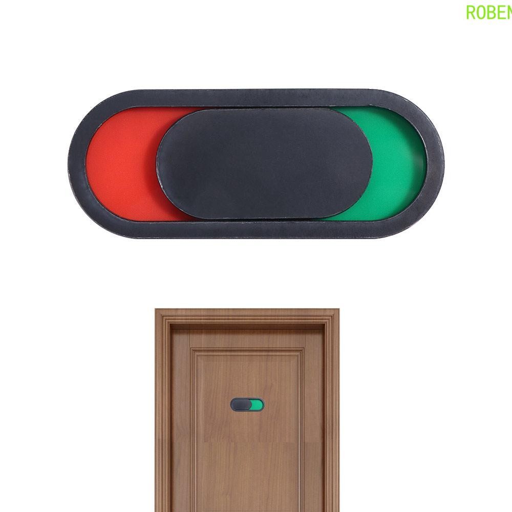 ROBEN Do Not Disturb Sign, Slider Open 10*4cm Toilet Door Vacant ...