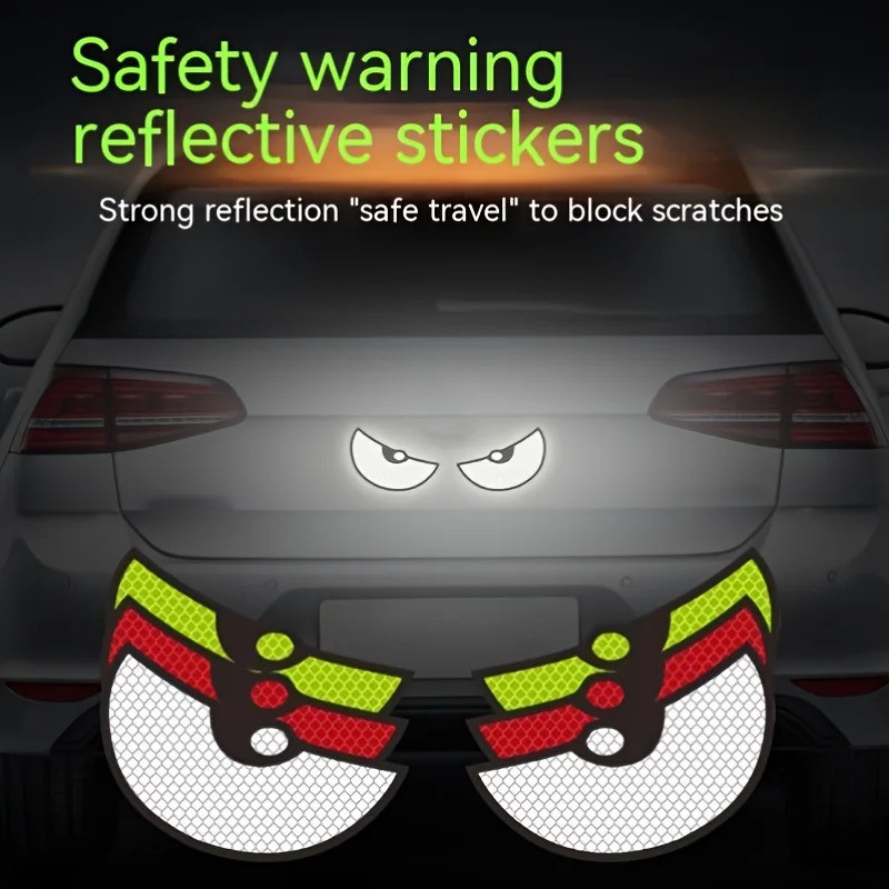 Reflective Car Stickers - Improve Your Vehicle's Visibility and Safety ...