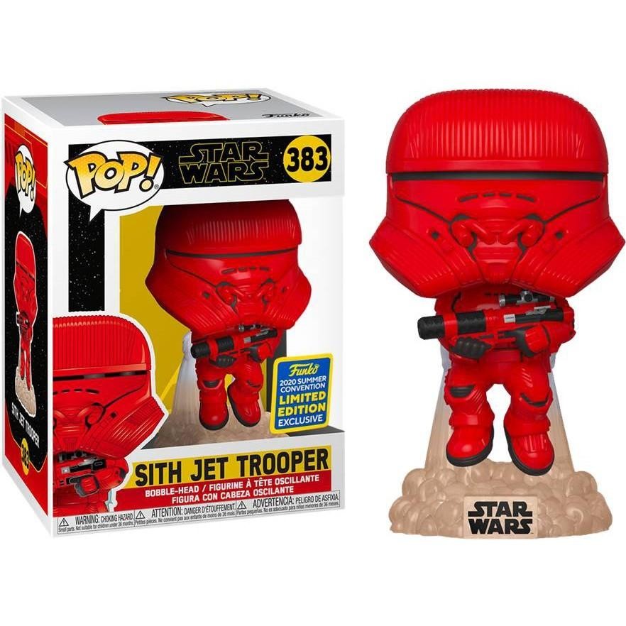 Funko POP! Star Wars Sith Jet Trooper (2020 SCLEE) 383 [with Free ...