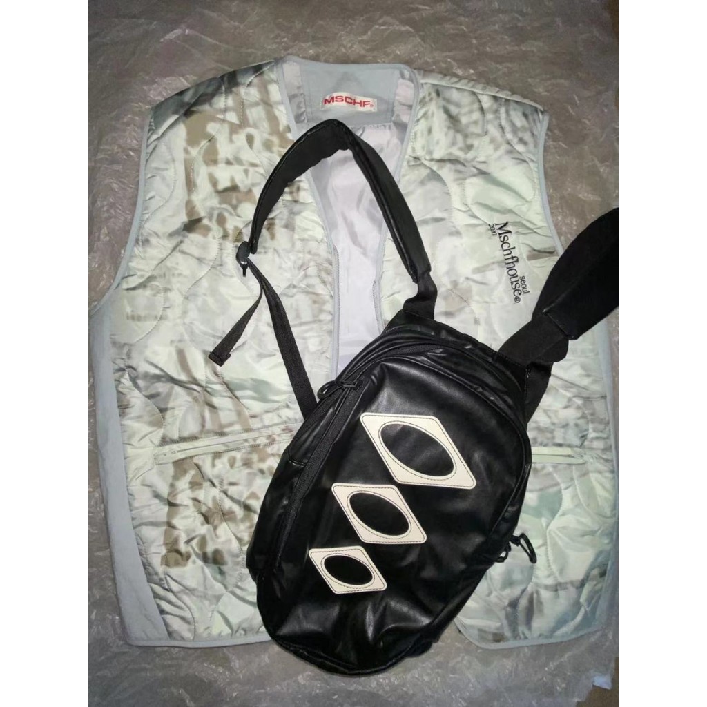 MSCHF Korean Version Diamond-Shaped pu Leather Student Backpack Casual ...