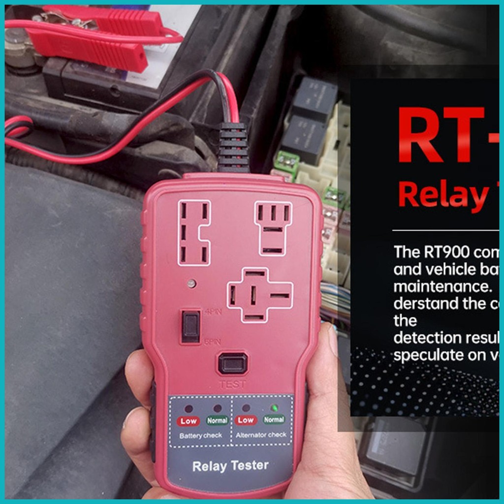 For 5V-16V automotive relay and battery tester Auto Relay Diagnostic ...