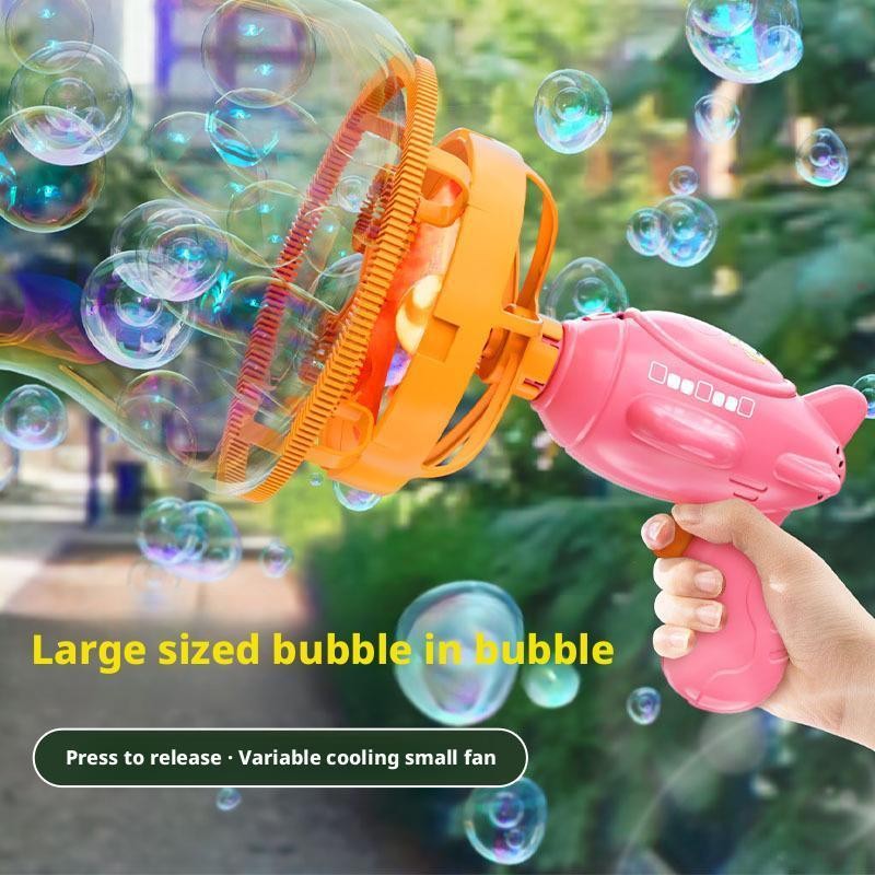 Bubble Electric Fan Bubble Toy Small Bubble Big Bubble Outdoor Toy ...
