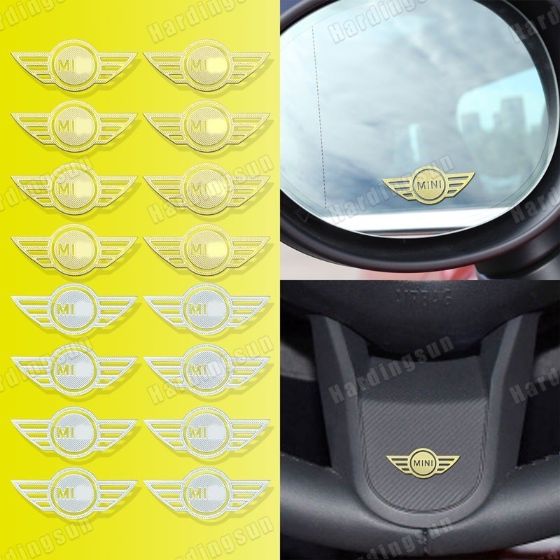 Car Styling 3D MetalNickel Emblem Car Window Wiper Sticker Body Decals ...