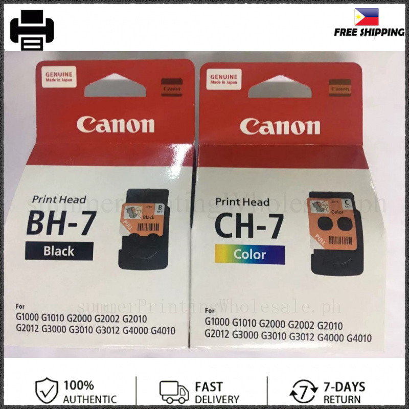 Brand New Print Head Canon BH7 CH7 for Canon G1000 G1010 G2000 G2002 ...