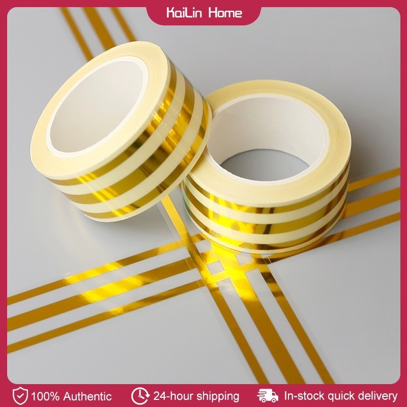 Gold 500CM Tile Gap Sticker Ceramic Tile Gap Decor Waterproof Tape ...