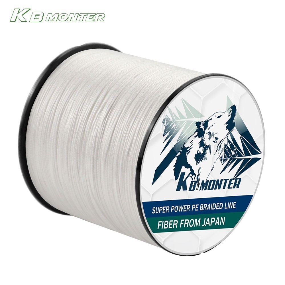 KBMONTER 300m 500m brand line Japan Multifilament 100% PE braided ...