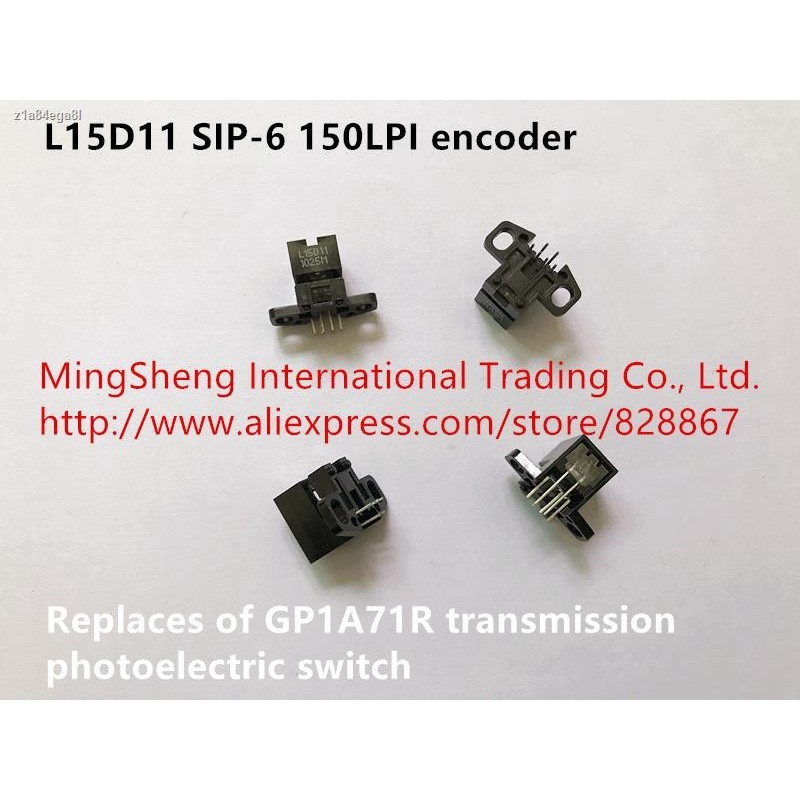 Original new 100% L15D11 SIP-6 150LPI encoder replaces of GP1A71R ...
