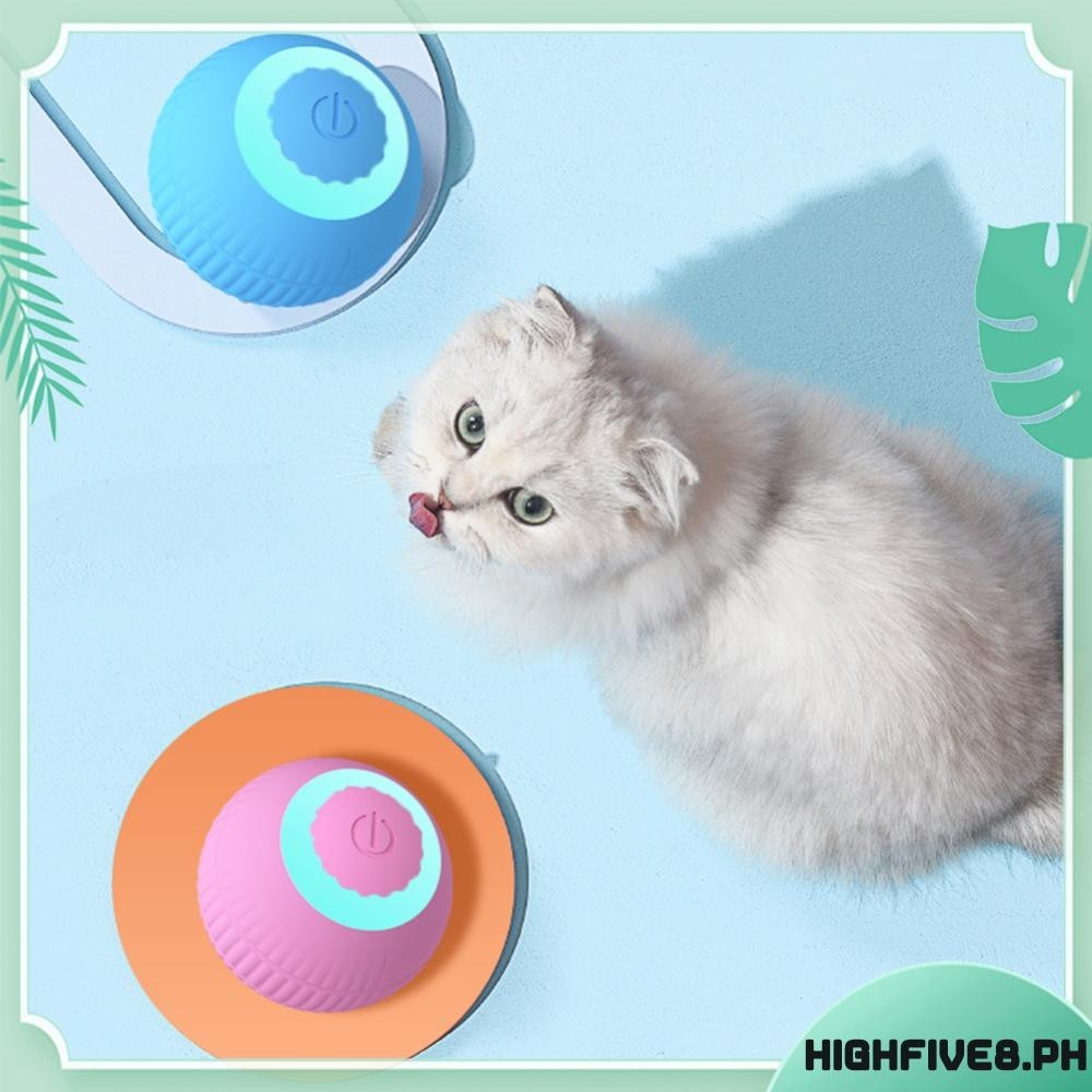 [Highfive8.ph] Automatic Ball Toys ABS Self Rotating Ball Intelligent ...