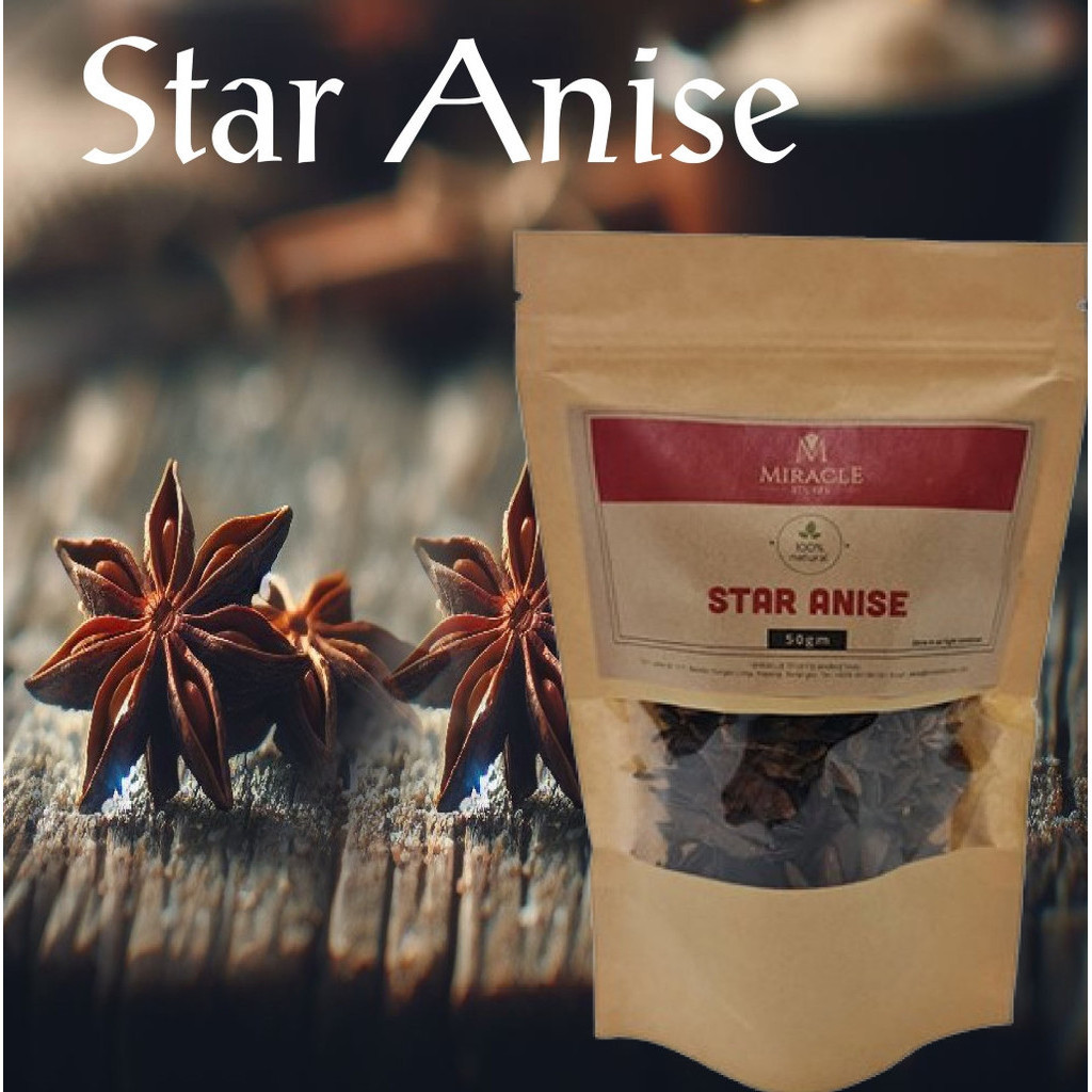 Star Anise - Bunga Lawang (Packing : 50g) | Shopee Philippines