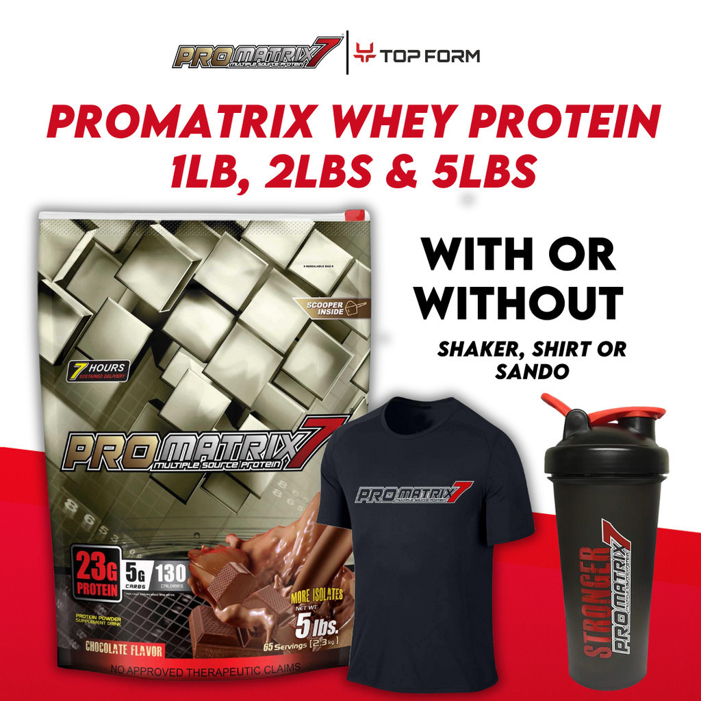 Promatrix Whey Protein 2lbs, 5lbs - Promatrix 7 | Shopee Philippines