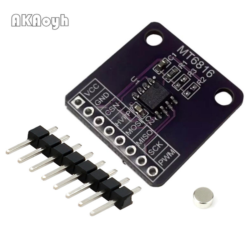 Mt6816 High-Speed High-Precision Magnetic Encoder Magnetic Induction ...