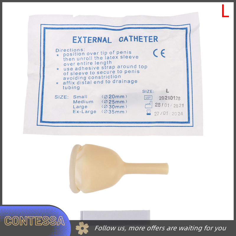 GG+BELLE Male External Catheter Medical Sterilized latex catheter urine ...