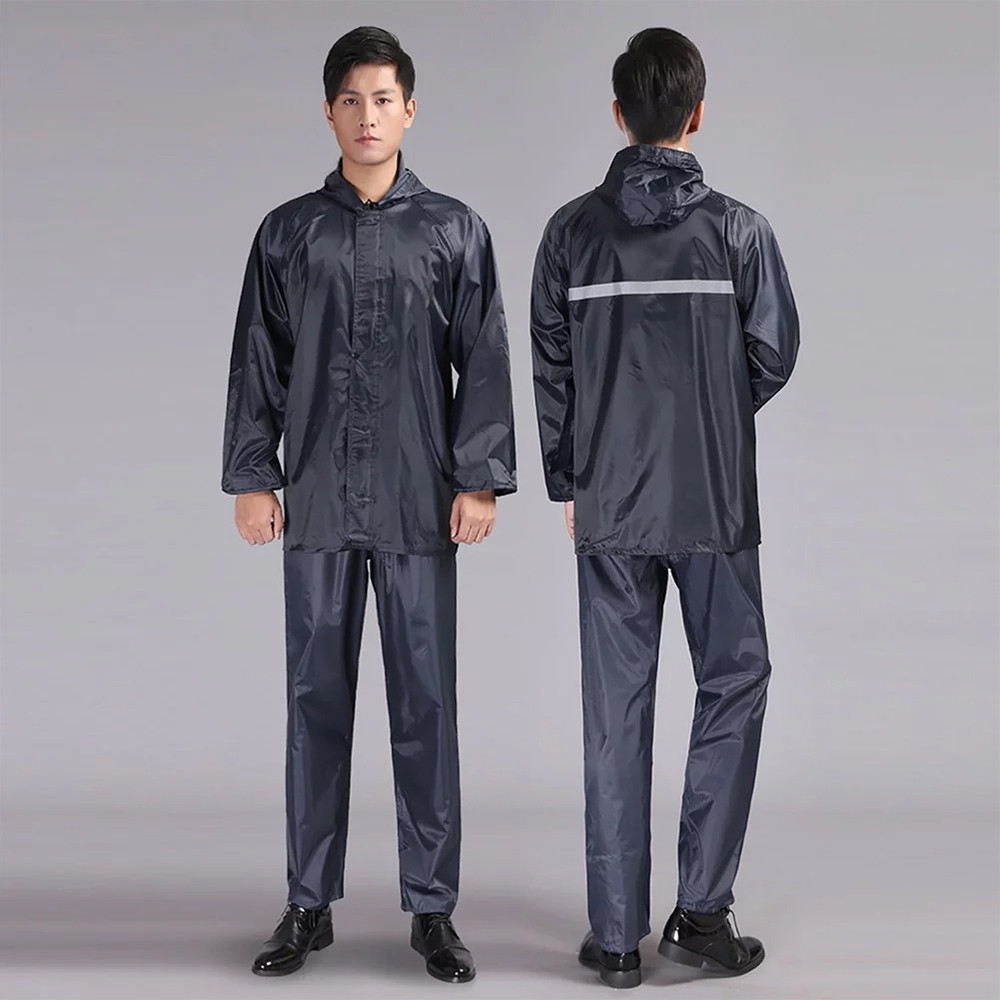Bling Motorcycle Raincoat Waterproof Rain Suit with Reflector Jacket ...