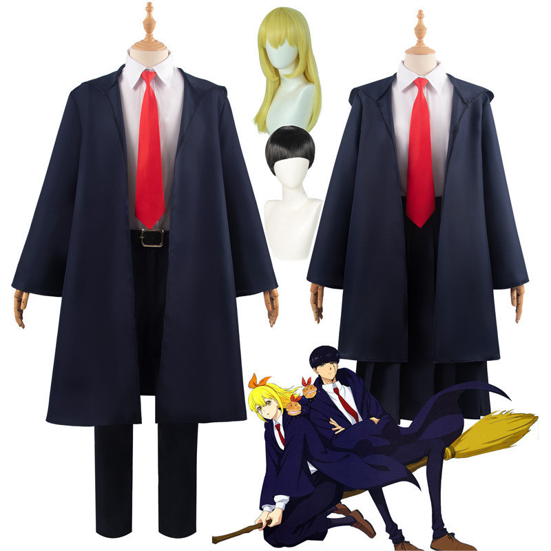 Anime Mashle Magic and Muscles Cosplay Costume Mash Lance Lemon Dot ...