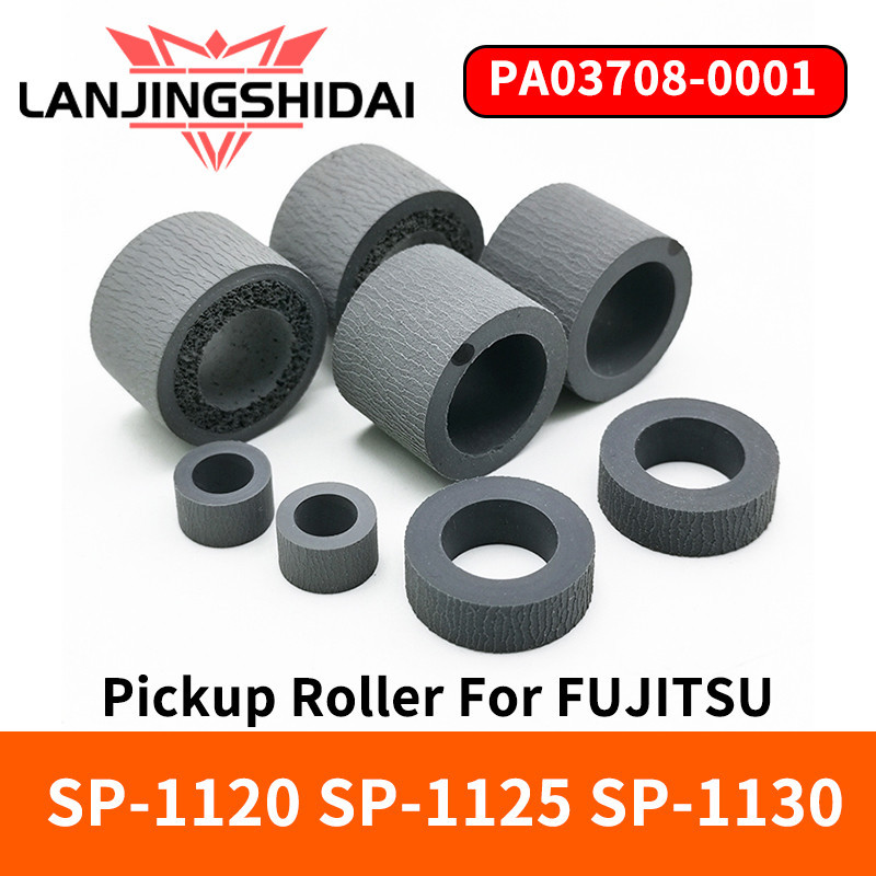 Pickup Roller Brake Roller Tire Set for Fujitsu SP-1120 SP-1125 SP-1130 ...