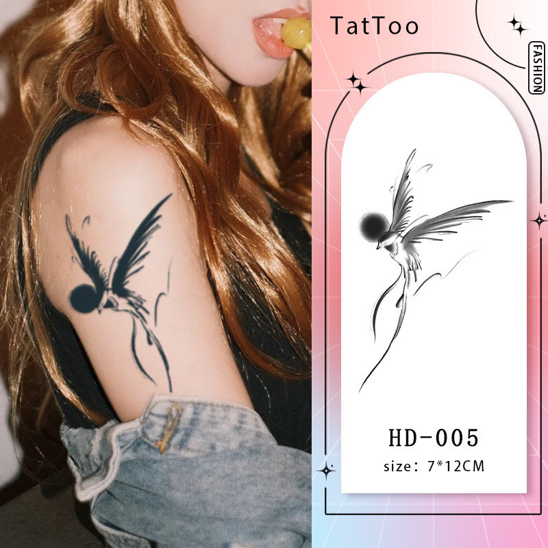 Tattoo Sticker Waterproof Long Lasting Fashion Tattoo Minimalist Tattoo ...