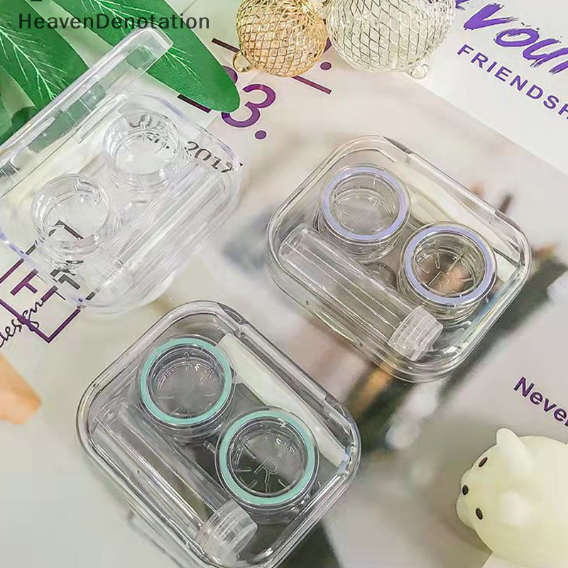 HCC Cosmetic Contact Lens Box High-end Transparent Visible Cold Style ...
