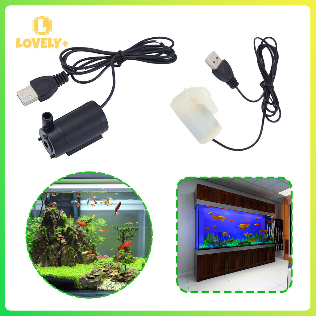 USB Water Pump Horizontal Submersible Pump Mini Submersible Water Pumps ...