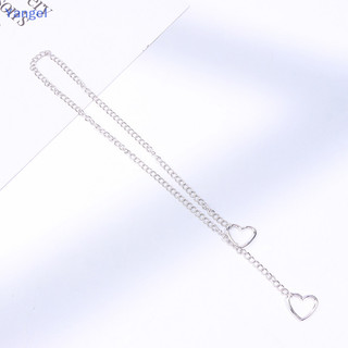 Yangel Slip Chain For Women Human Slipchain Choker Collar Heart Chain ...