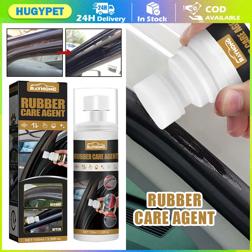 100ml Car Rubber Renovator Care Spray Rubber Curing Agent Liquid Wax ...