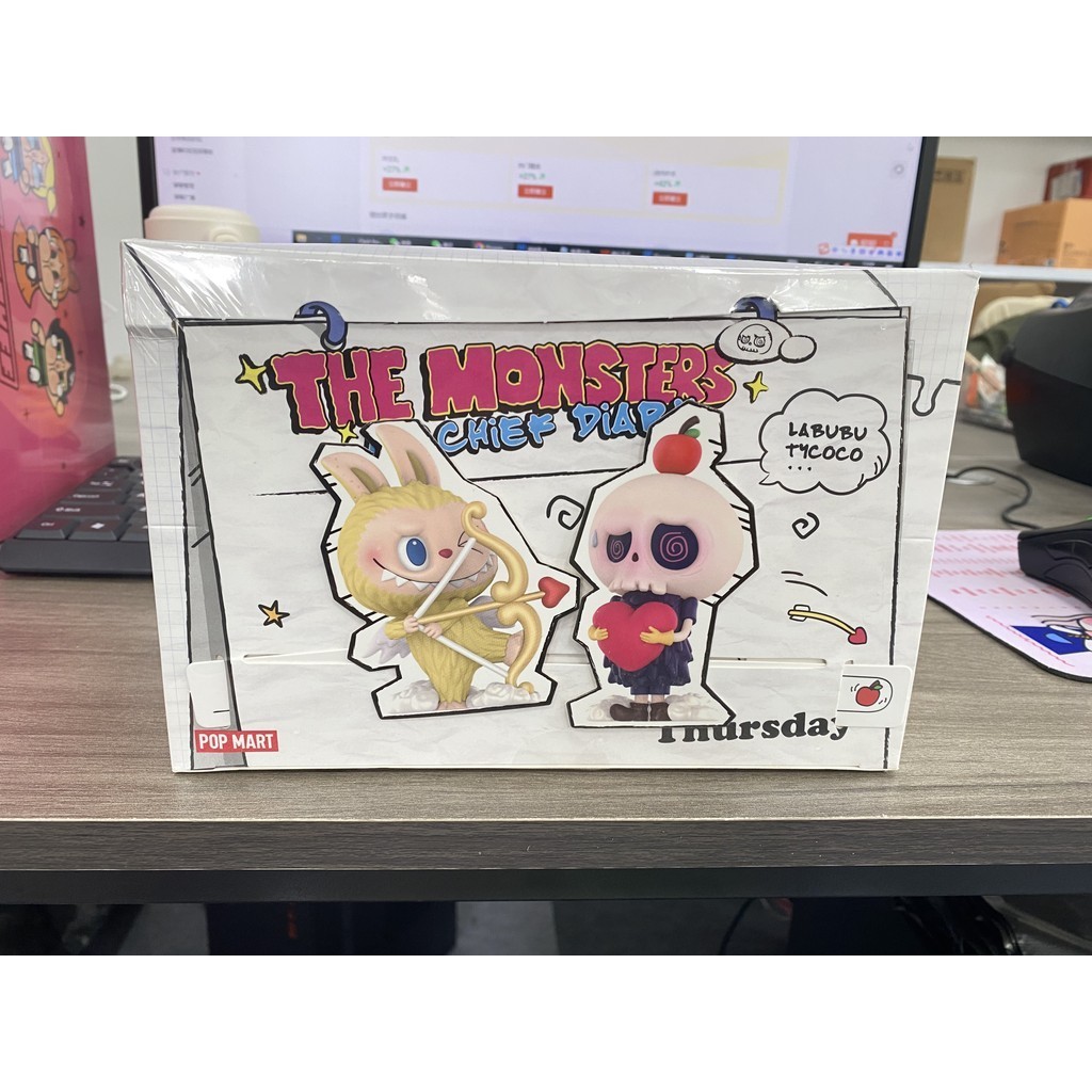 Labubu the monsters Naughty Diary Series Figure popmart | Shopee ...