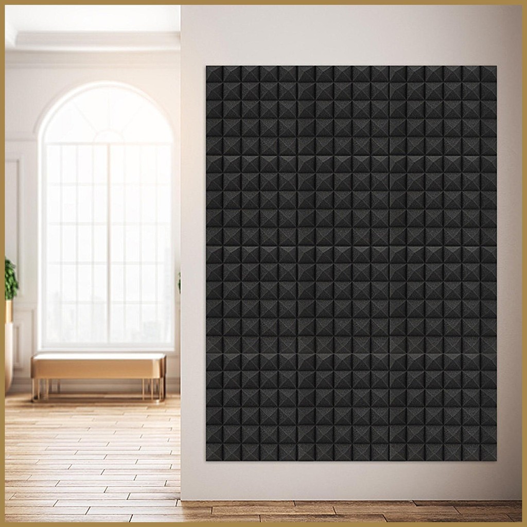 Studio Soundproofing Foam High Density And Fire Resistant Acoustic ...