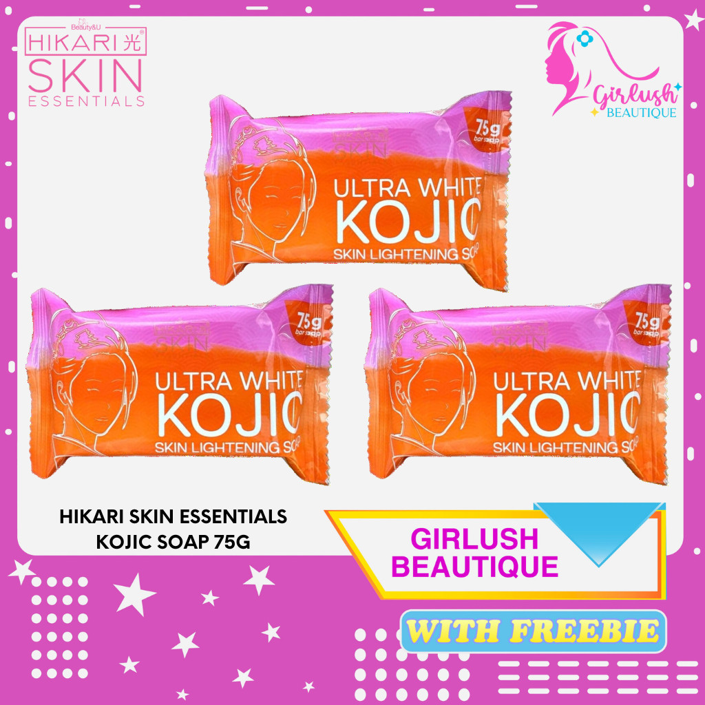 Hikari Skin Essentials Ultra White Kojic Skin Lightening Soap 3 Bars ...