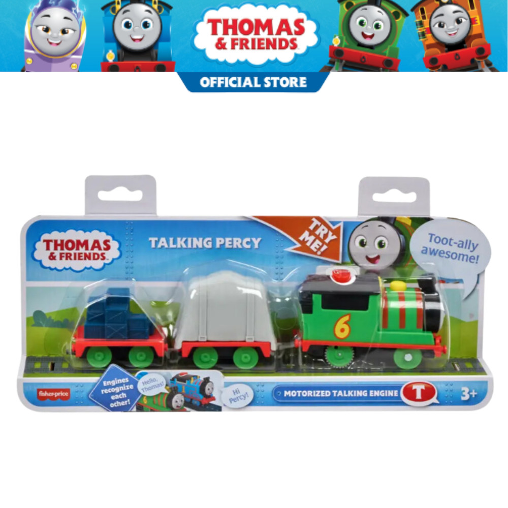 Thomas & Friends Motorized Talking Engines - Percy For Kids Toys ...