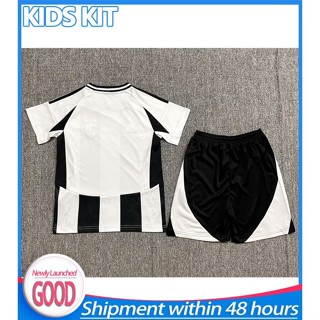 Kids Kit 2024 2025 Juventus Home Jerseys Children Suit Shirts Juve ...