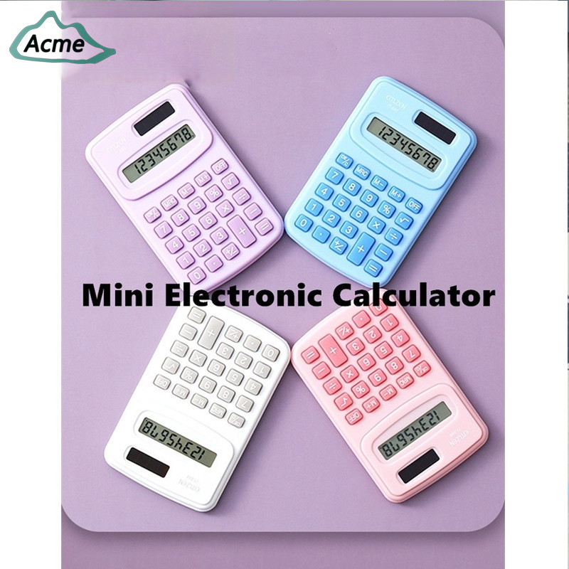 ACME Mini Electronic Calculator 8 Digits Display/battery,school/office ...