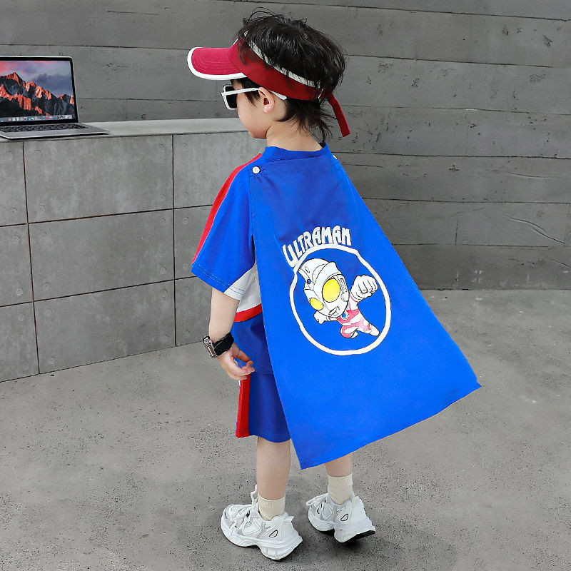 Ultraman Clothes Boy Suit 2024 New Style Children Baby Day Show cosplay ...