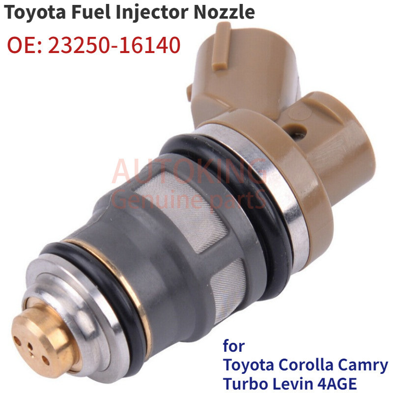 Fuel Injector Nozzle Fit for Toyota Corolla Camry Turbo Levin 4AGE OE ...