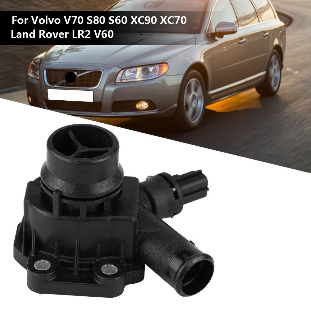 Yohooo LR006071 Car Engine Cooling Thermostat for Volvo V70 S80 S60 ...