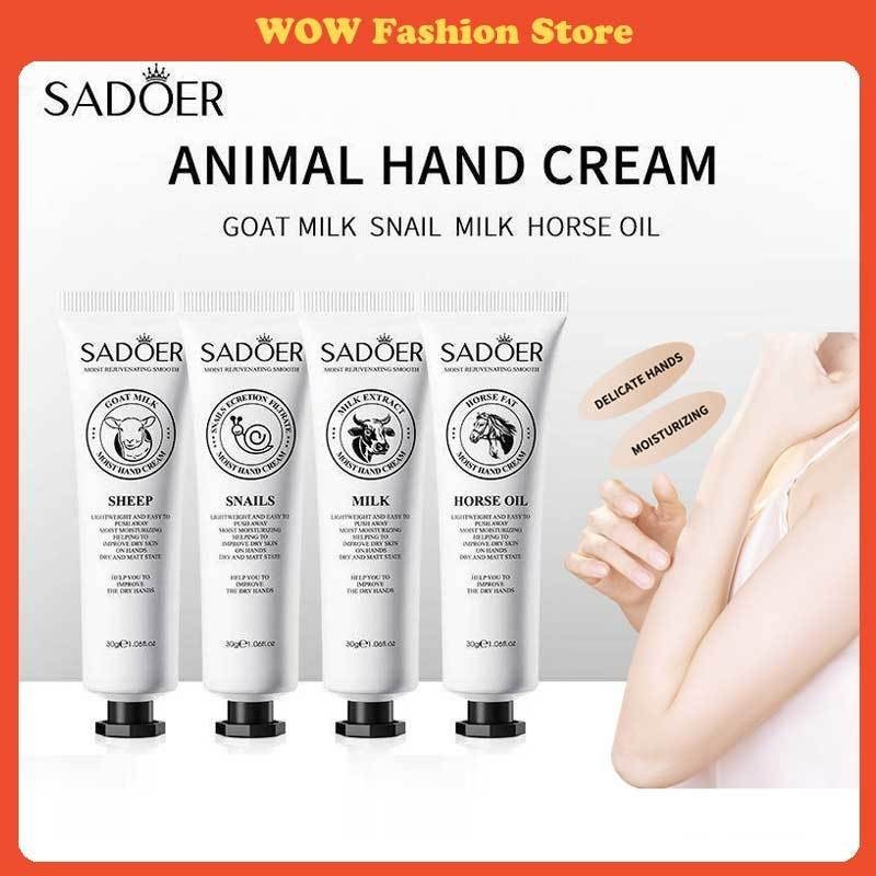 SADOER Hand Cream Moisturizes, Moisturizes, Moisturizes, Delicate, and ...