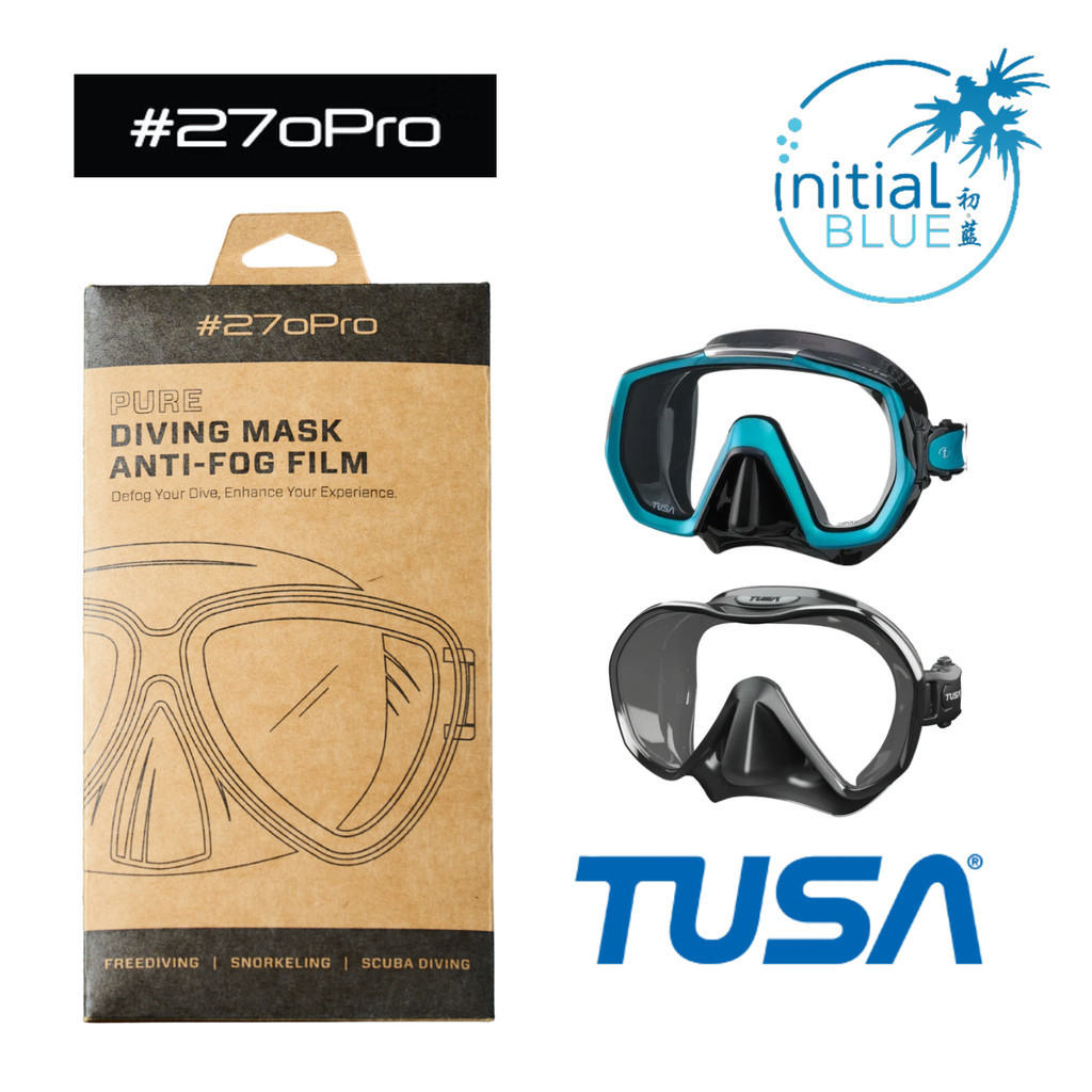 270Pro Pure Anti Fog Film - TUSA Zensee Freedom Paragon Visio Scuba Diving Mask M1010 M2001S ...