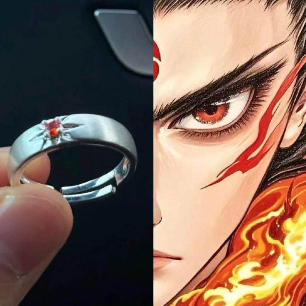 Ring Nezha's Demon Child Descending the World Derivative ring Demon ...