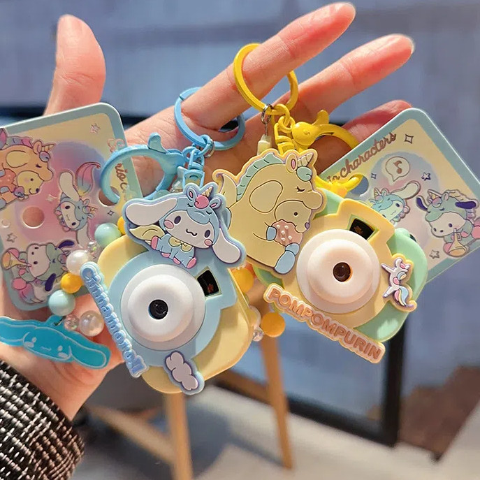 Genuine Sanrio Unicorn Projection Camera Keychain/Creative Dream ...