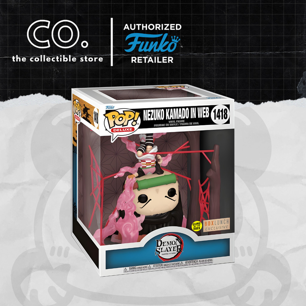 Funko Deluxe Demon Slayer Nezuko Kamado in Web #1418 GITD Box Lunch ...