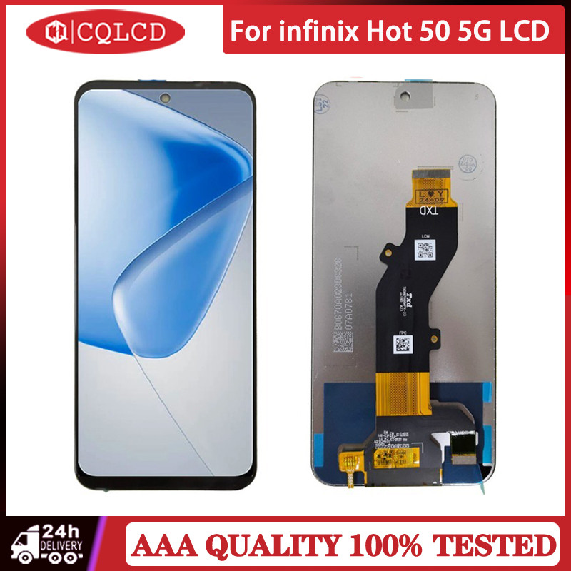 For Infinix Hot 50 5G X6720 LCD Display Touch Screen Digitizer Assembly ...