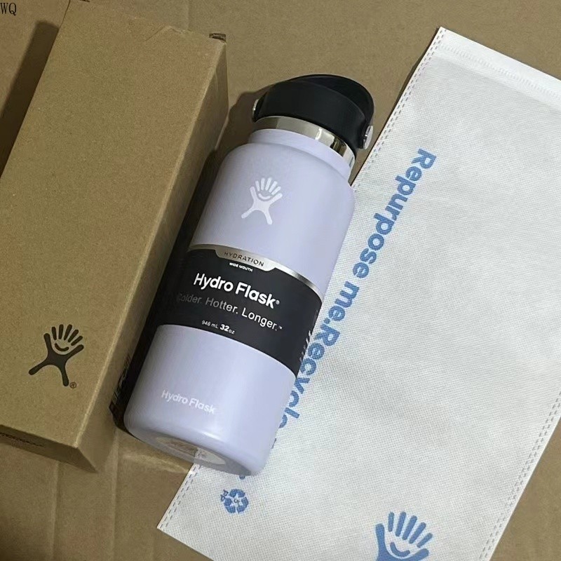 2025 NEW Hydro Flask 2.0 32oz/40oz Wide Mouth Water Bottle --FOG ...