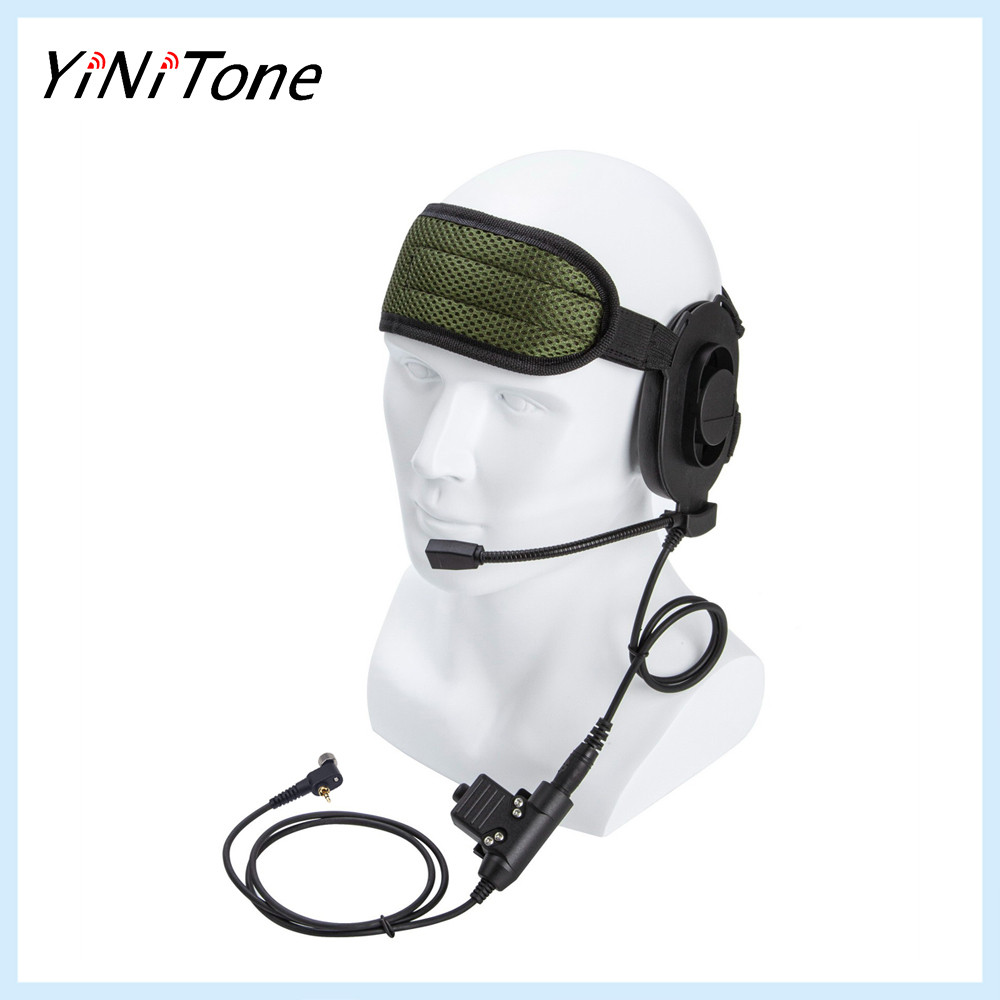 HD01 Bowman Elite II Headset & U94 PTT - Motorola XTS1500/MT2000 Vented ...