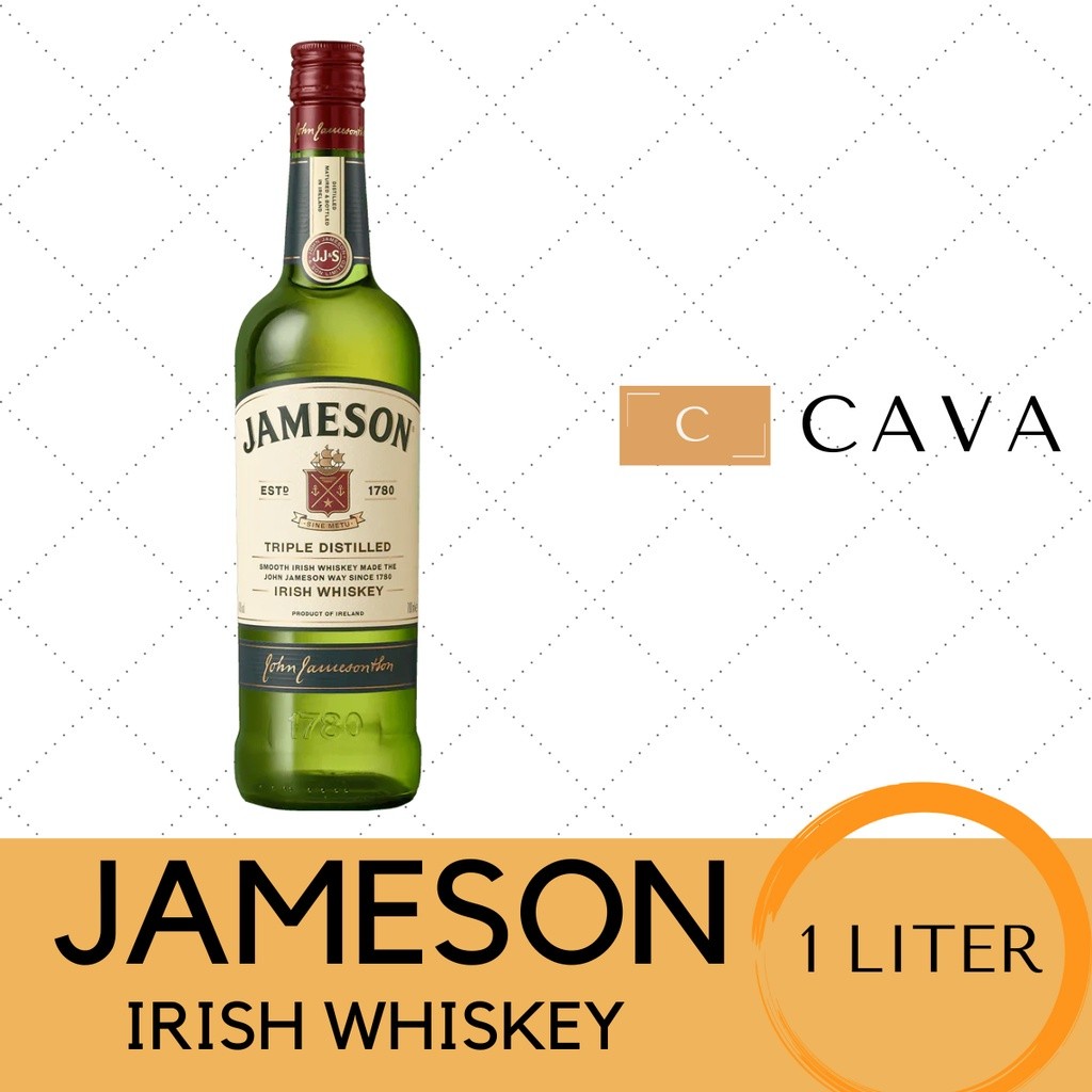 Jameson Irish Whiskey 700 ml/ 1 LITER/ 1.75 LITERS | Shopee Philippines