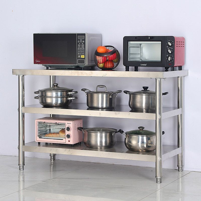 Three-Layer Stainless Steel Workbench Hotel Kitchen Cutting Board ...